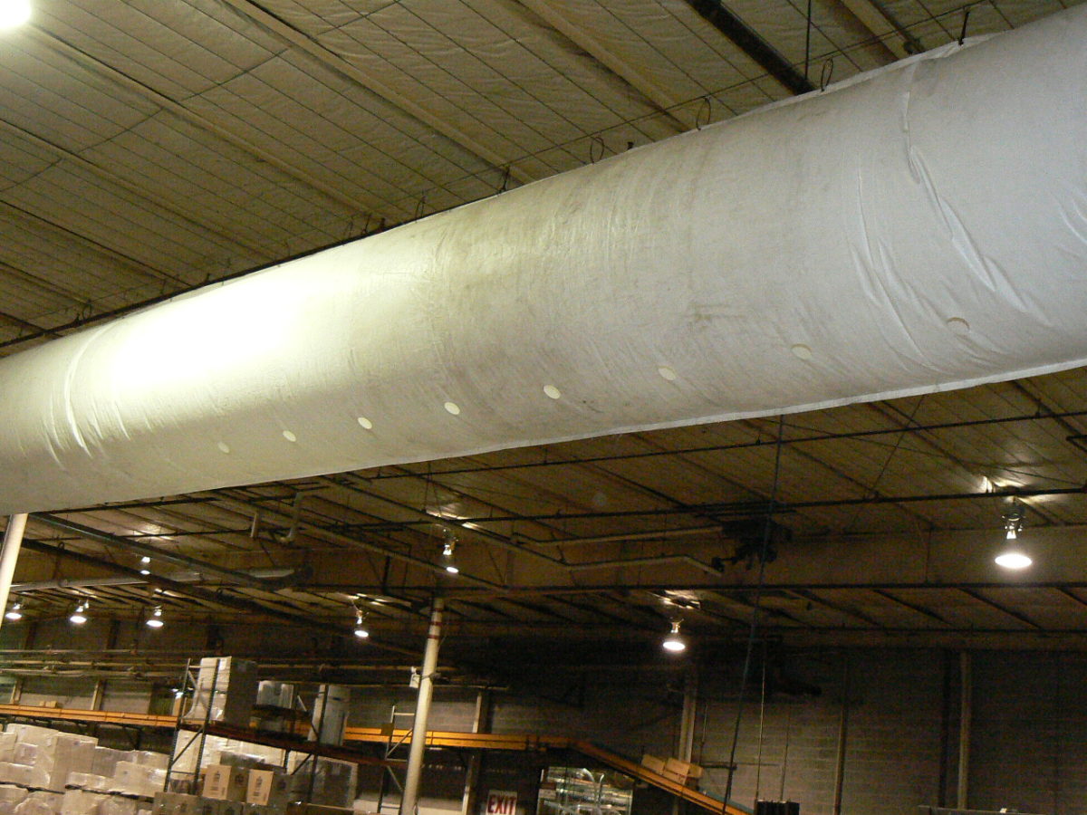 Fabric Duct Work | King Bag Manufacturing